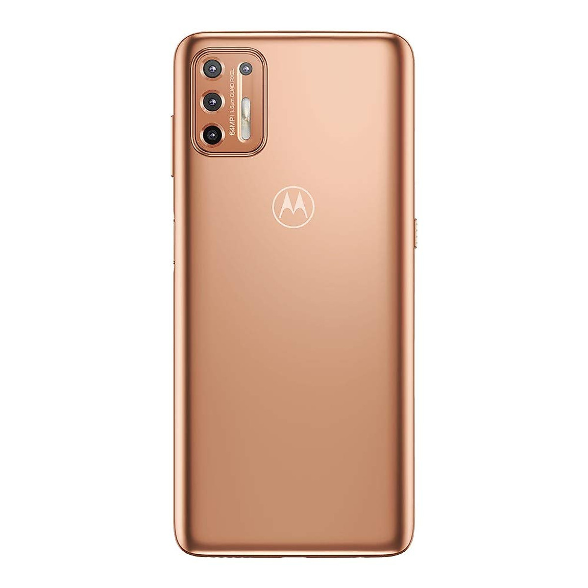 Motorola Moto G9 Plus 128GB, 4GB RAM, XT2087-1, 64MP Camera System, 6.81 inches, LTE Factory Unlocked Smartphone - International Version (Rose Gold)