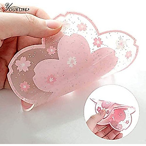 Durable Non-Slip Sakura Coffee Cup PVC Coaster Home Tea Coaster Bowl pad placemat Coaster(S)