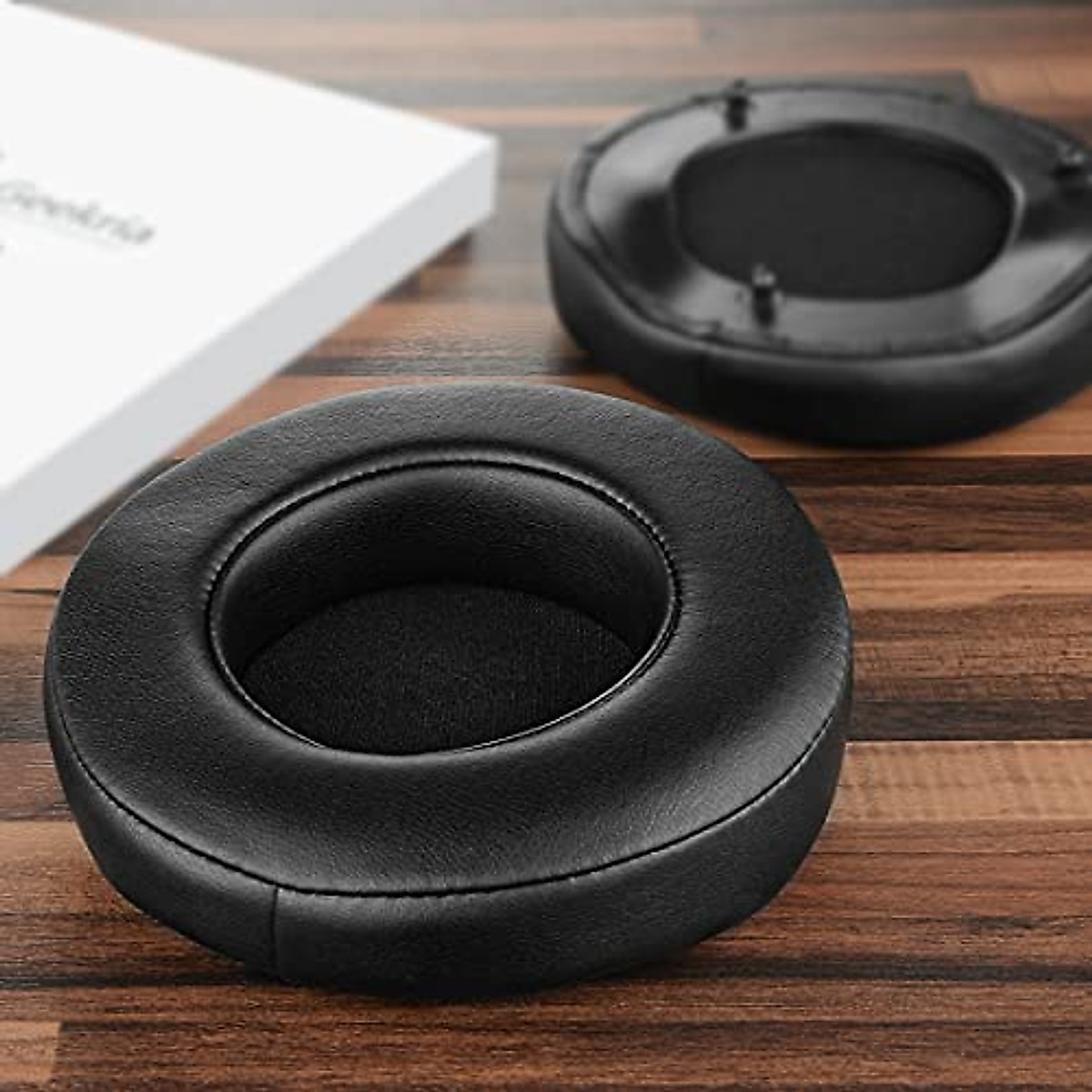 Geekria QuickFit Replacement Ear Pads for Razer Man O' War 7.1 Wireless/Wired, Destiny 2 / Overwatch Tournament Edition Gaming Headphones Earpads, Headset Ear Cushion (Black)