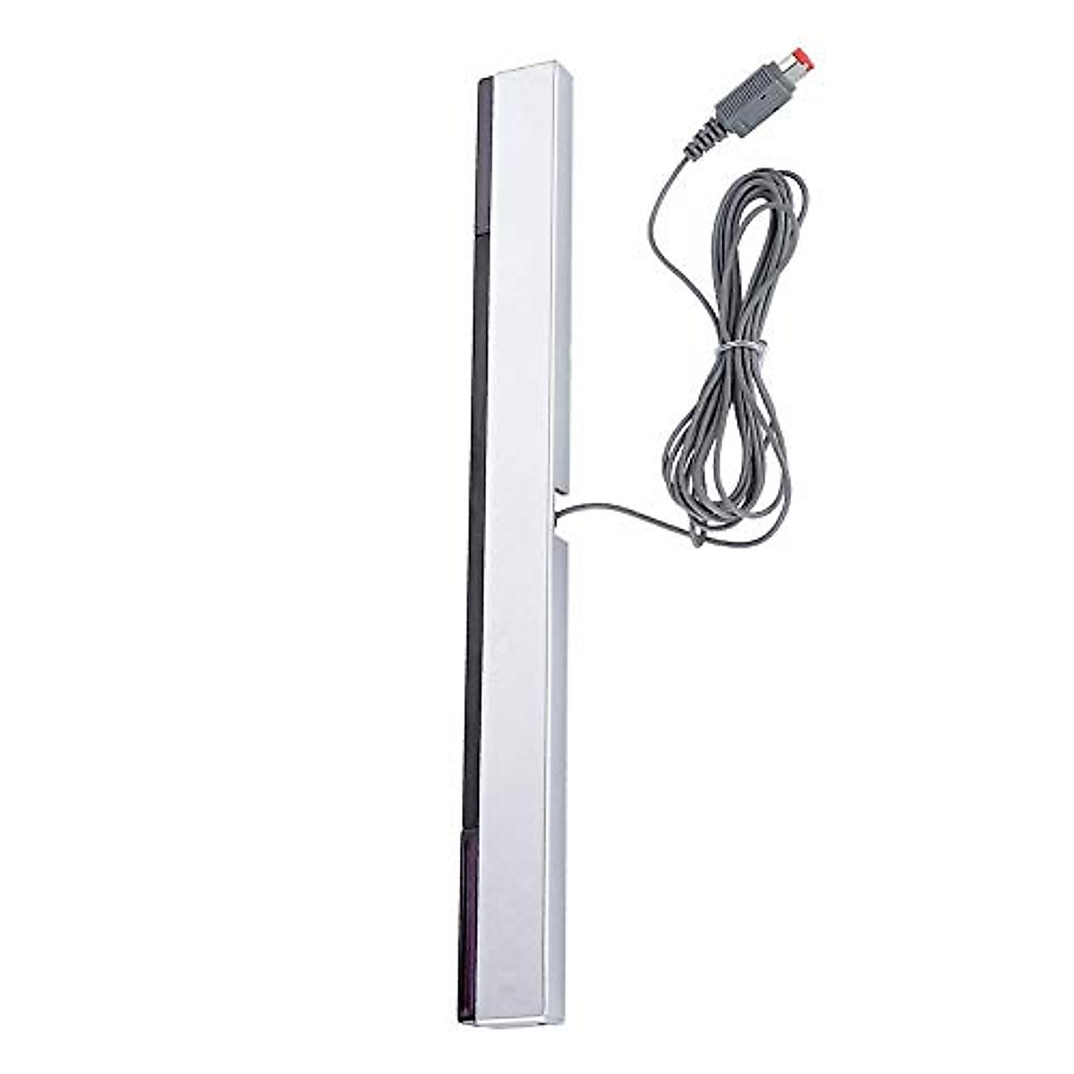 ASHATA Game Console Sensor Bar, Replacement Wired Infrared Signal Ray Sensor Bar Wired Receiver for Game Console, Includes Clear Stand