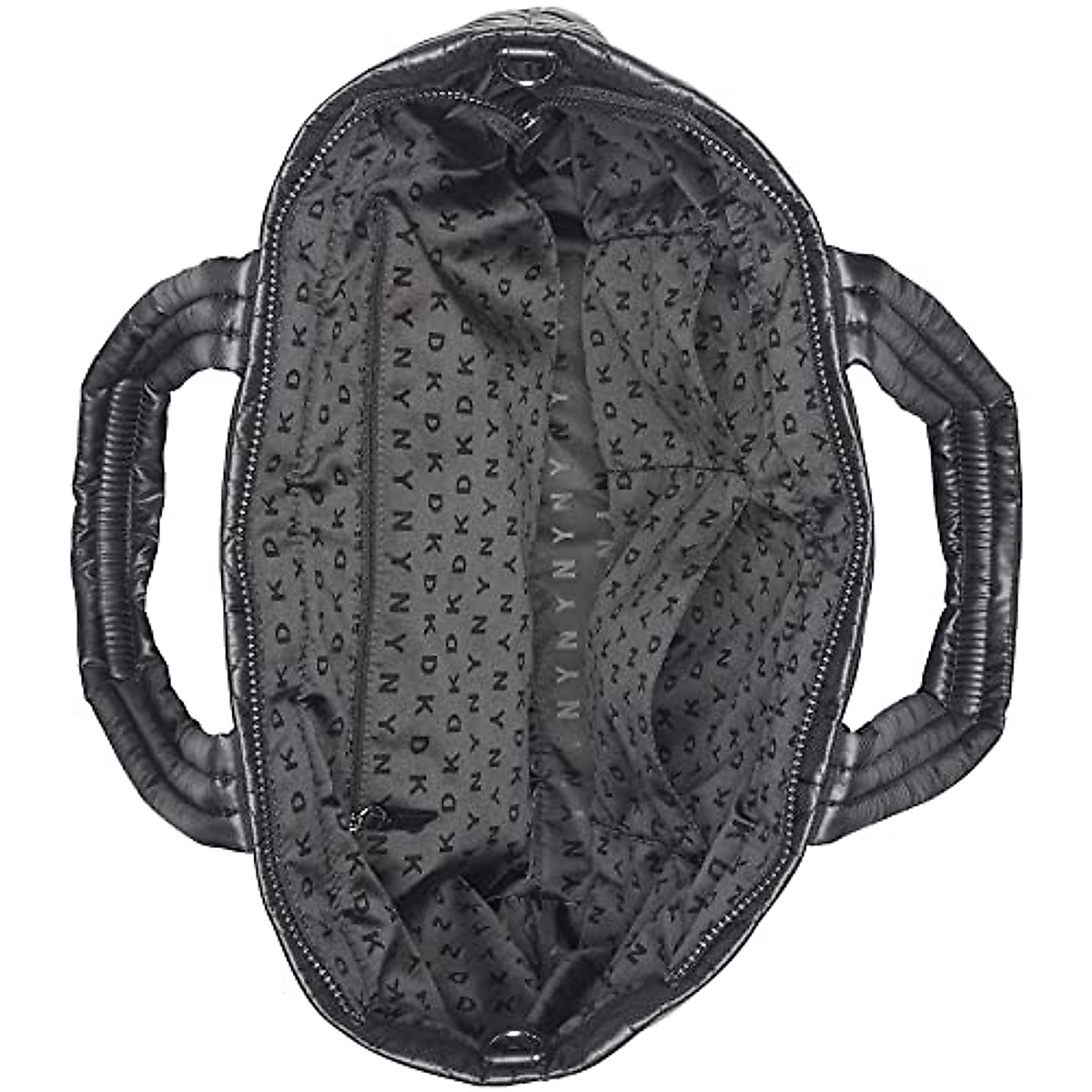 DKNY womens Dkny Poppy Lg Tote, Blk/Black, One Size US