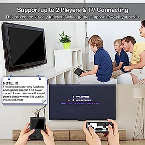Handheld Game Console - Vaomon Retro Handheld Game Console Comes with Portable Shell, 400+ Classical FC Games, Gameboy Console Support Connecting TV & 2 Players, Ideal Gift for Kids & Lovers