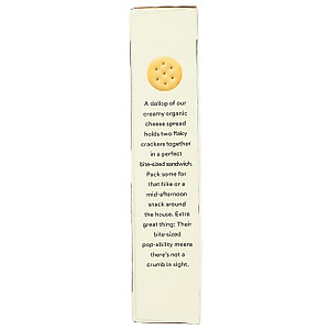 365 by Whole Foods Market, Organic Mini Cheese Sandwich Crackers, 7.5 Ounce