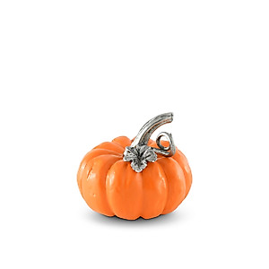 Vagabond House Resin Pumpkin Place Card Holder/Cheese Markers 2 inch Diameter