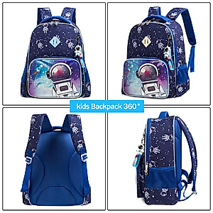 MOHCO Kids Backpack 16inch Lunch Bag and Pencil Case Lightweight School Bookbag for Teens, Girls, Boys, Elementary and Middle school