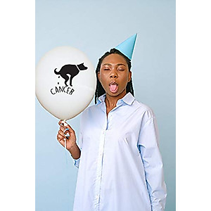 Fuck Cancer Balloons Decorations For A Survivor Breast Cancer Party