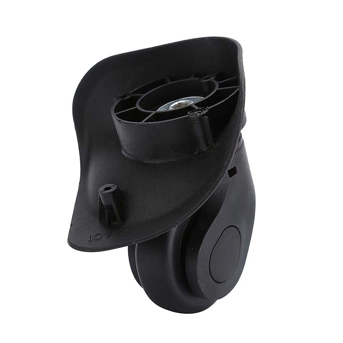 Qiilu Luggage Replacement Wheels Replacement Wheels Plastic 2Pcs Set PVC Luggage Wheels Replacement Single Roller for Suitcase Accessory