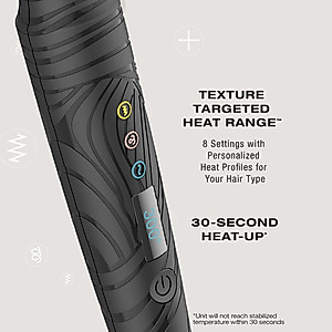 Conair The Curl Collective 3-in-1 Ceramic Curling Wand, 3 Interchangeable Barrels Designed to Create a Specific Curl Pattern - Chopstick, 1-inch, and 1 1/4-inch to 1-inch Tapered Barrel