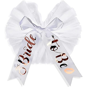 Bride to Be Bikini Veil, Booty Veil Bachelorette Party Decorations for Bride Bridesmaids Pool Party Supplies