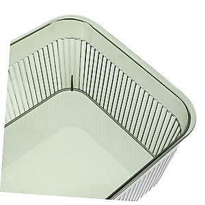 COLLBATH Tray for Fridge Refrigerator Organizer Bins Fruit and Vegetable Storage Containers Sturdy and Long-lasting Easy