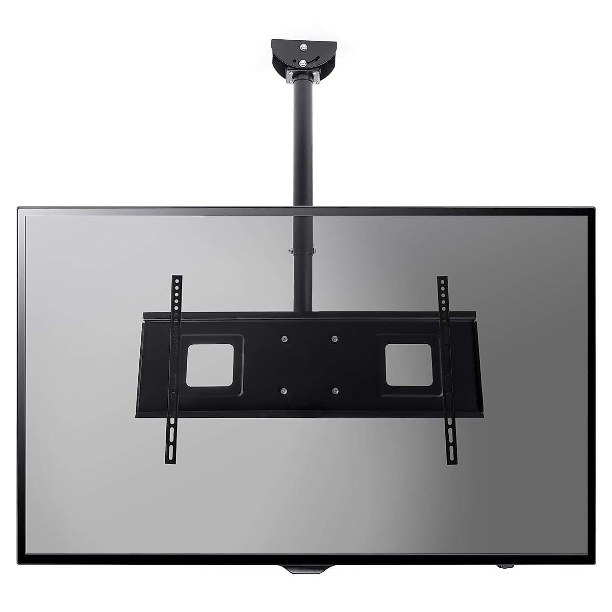 Displays2go Adjustable Ceiling TV Mount for 35 to 65 Inch Screens – Black (LTCEIL64)