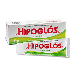Hipoglos 3.2 Oz (90g) Baby Diaper Rash Cream And Dry Skin Protectant