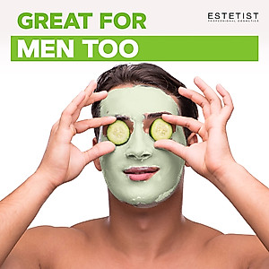 ESTETIST Green Tea Clay Mask Stick Set Purifying Face Mask Replenishing Moisture Deep Pore Cleanser Blackhead Remover Oil Control Skin Detoxifying Anti-Acne Treatment for All Skin Types Pack of 3