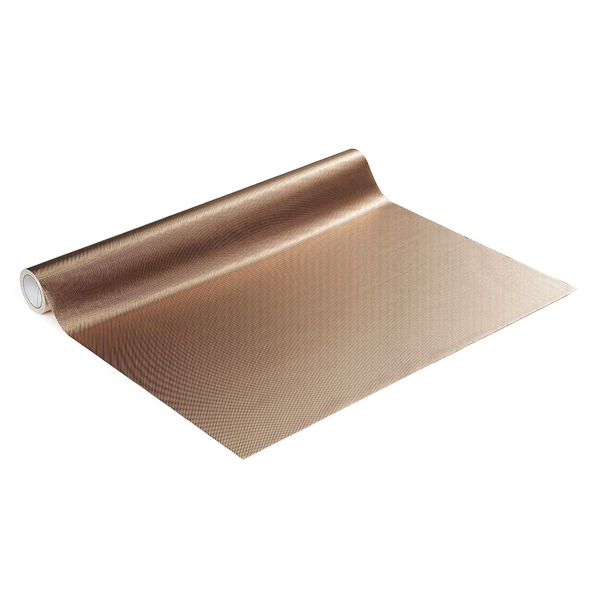 Con-Tact Brand 06F-C8M22-06 Shelf and Drawer Liner, Brushed Copper, 18x72 inches