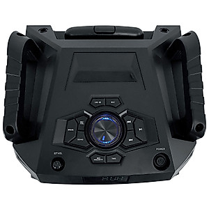 Rockville RockNGo 800 10" Portable Wireless Bluetooth Speaker w/LED/Wheels/Loud!, Black