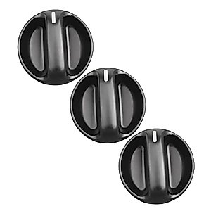 Osompar AC Climate Control Knob Compatible with Toyota Tundra 2000 2001 2002 2003 2004 2005 2006 Replaces 55905-0C010,Air Conditioner Climate Control Knob Switch,3PCS