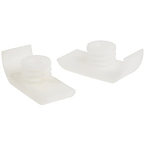 Drive Medical 10110 Walker Wheel Ski Glides, White