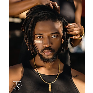 Solid 14k Yellow Gold Egyptian Cartouche Tablet Pendant