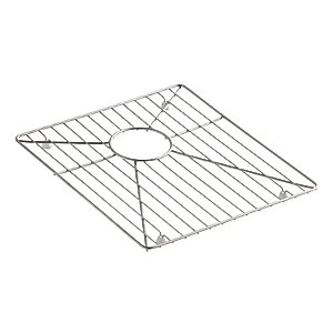 Kohler K-6641-ST Vault Bottom Basin Rack for Vault K-3820 and Vault K-3838 Kitchen Sinks, Stainless Steel