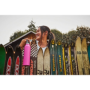 Hydro Flask 24 oz Standard Mouth Water Bottle with Flex Cap or Flex Straw