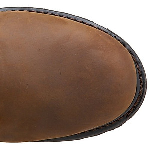 Cat Footwear Men's Salvo 8" Waterproof Steel Toe Thinsulate Work Boot, Dark Brown, 10.5