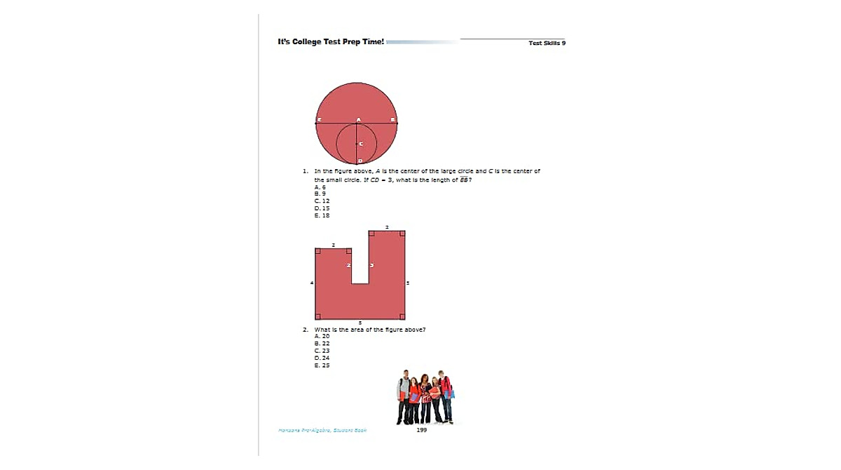 Horizons Pre-Algebra Student Book by Alpha Omega