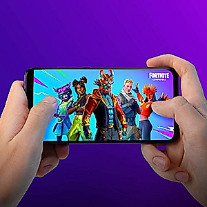 BLU G90 Pro – 6.5” HD+ Gaming Smartphone, Quad Camera, 128GB+4GB RAM – Purple Haze (Renewed)