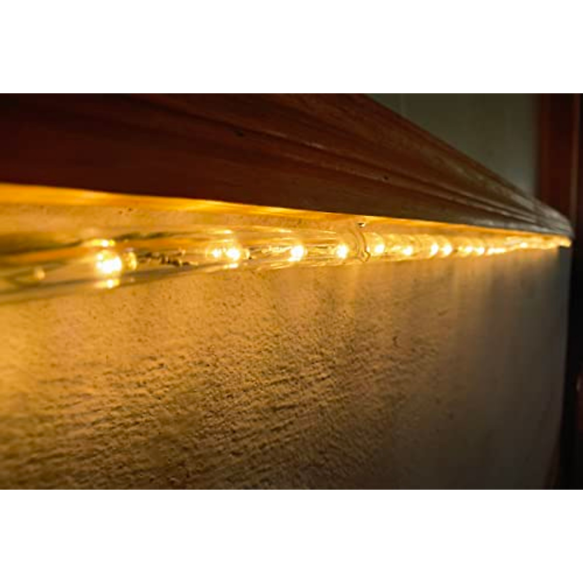 Deco String LED Rope Lights, 10M 33ft, Retro Warm White 2700K, Indoor or Outdoor, 33ft, Linkable, Perfect for Deck, Garden, Patio, Landscape Lighting, Camping, Party, Bedroom Décor, Waterproof