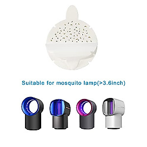 12 Pcs Refill Glue Boards Replacement Sticky Pads Compatible with Fvoai, Toloco, and MiUONG Zap T3 Pro Indoor Insect Fly Mosquito Trap Bug Catcher Mosqusito Lamp