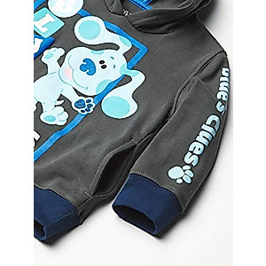 Nickelodeon baby boys Blue's Clues & You Hoodie, T-shirt, Jogger Sweatpant, 3-piece Athleisure Outfit Bundle - and Toddler T Shirt Set, Charcoal/White/, 5T US