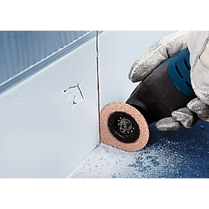 Bosch Professional 1x Expert 3 max AVZ 70 RT4 Multitool Grouting Plates (for Mortar, Ø 70 mm, Accessory Multitool)