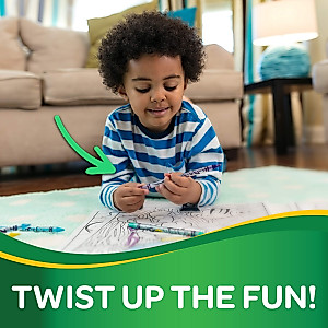 CRAYOLA CrayolaTwistables Crayons, Pack of 12 - Multicolour