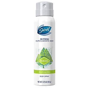 Secret Destinations Women's Body Spray - Brazil Rainforest Mist - 3.75 oz