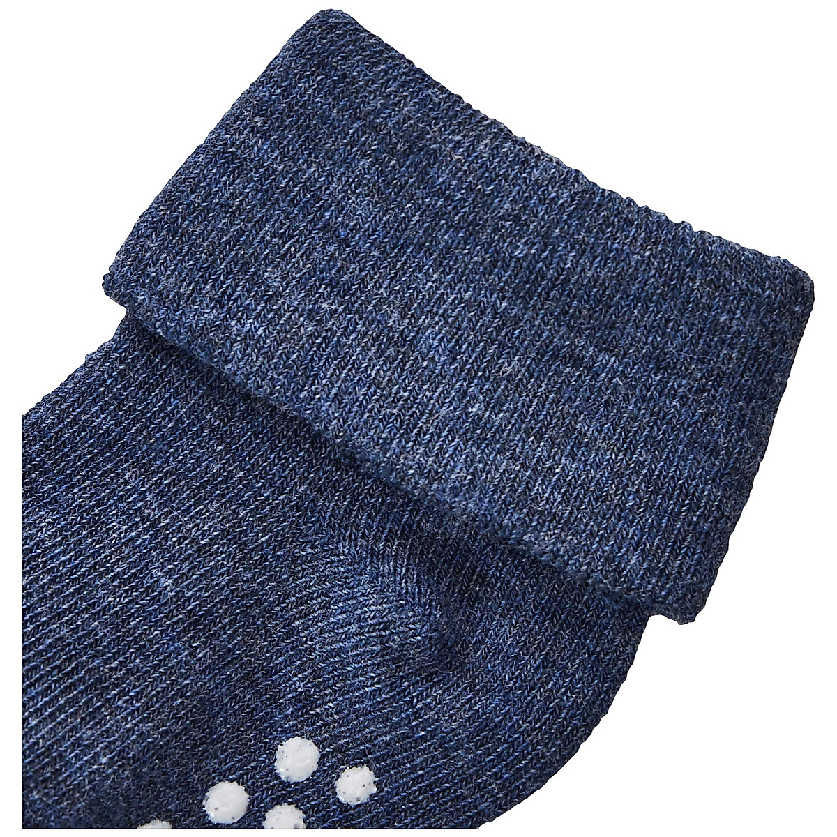 Jefferies Socks baby boys Non-skid Turn Cuff 6 Pair Pack Casual Sock, Boy Multi, 3-12 Months US