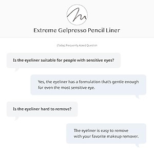 CLIO Extreme Gelpresso Pencil Liner 01 Black Brown