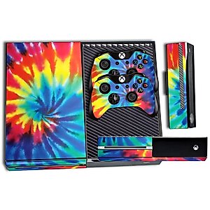 247 Skins Graphics kit Sticker Decal Compatible with Xbox One and Wireless Controllers - Trippy