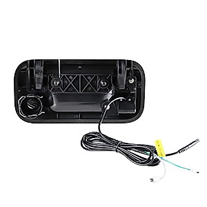 RED WOLF Tailgate Handle W/Reverse Backup Camera Replacement for 2004-2014 Ford F150, 2008-2016 F-250/F-350/F450/F550 Pickup Rear View Parking Camera Removable Guideline Durable