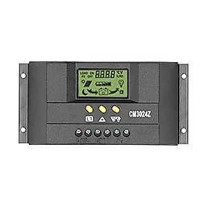 CM3024Z PWM Solar Controller LCD Display Solar Panel Intelligent Regulator 12V 24V(20A)