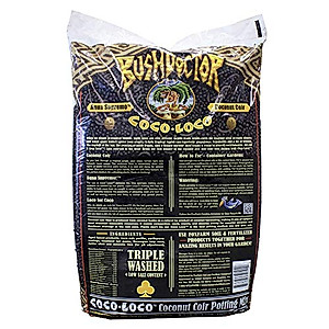FoxFarm FX14100 Bush Doctor Coco Loco Plant Garden Indoor/Outdoor Potting Soil Mix for Plants, 2 Cubic Feet (2 Pack)