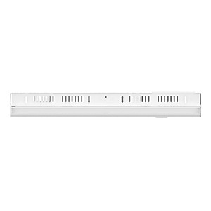 RAB Lighting RAB RBAY17S LED Linear High Bay, 80/100/130W, 35/40/50K, Compact Design, Adjustable Power and Color Temperature, 120-277V, Includes Chain and V-Hook for Mount, White