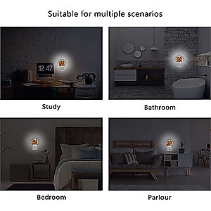 JSTEL Halloween Pumpkin Night Lights Plug into Wall Decorative Dusk to Dawn,Halloween Ghost Night Light Plug in,LED Nightlights for Bedroom Bathroom Kitchen Hallway Stairs