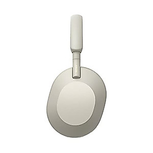 Sony WH-1000XM5 Wireless Industry Leading Headphones with Auto Noise Canceling Optimizer, Crystal Clear Hands-Free Calling, and Alexa Voice Control, Silver