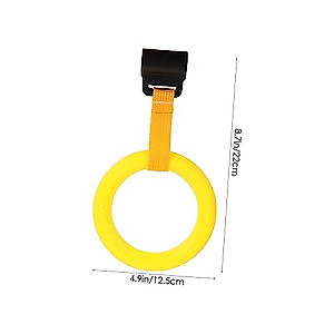 Lurrose Accessories Infant Rings Rings Bracket Hanging Ring Handle The Fence Adjust Kid cots Wristband Crib Hanging Pull Rings Infant Bed Ring Bracket Ring Crib for Plastic