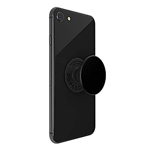 PopSockets PopTop (Top only. Base sold separately) Swappable Top for PopGrip bases, PopGrip Slide, Otter+Pop & PopWallet+ - Black