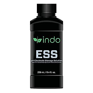 Indo pH/ORP Electrode Storage Solution - 3.3M KCl - Compatible and Safe to use with All pH Meters and Probes for top Performance and Extended Life (8oz / 250mL)