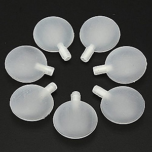 Elandy 25PCS Squeakers Toys-Doll Inner Accsssories Repair Fix Dog Pet Baby Toy Noise Maker Insert Replacement(Transparent) (35mm)