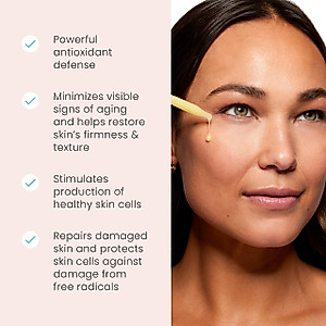 Timeless Skin Care Coenzyme Q10 Serum - Skin Care Serum for Smoothing Skin - Fragrance-Free Coenzyme Q10 Serum with Hyaluronic Acid - Antioxidant Serum for Skin Care - 1 oz (Pack of 2)