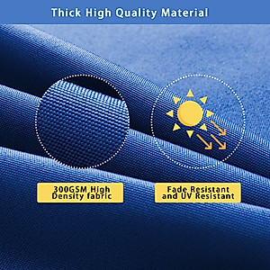 idee-home Chaise Lounge Cushions Outdoor, Lounge Chair Cushion 80in.L x 26in.W x 3in.D Patio Cushions for Outdoor Furniture Waterproof for Lawn Pool