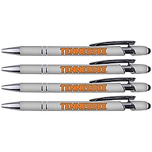 Greeting Pen Tennessee Soft Touch Coated Metal Pen 4 Pack (4003), White, Multi