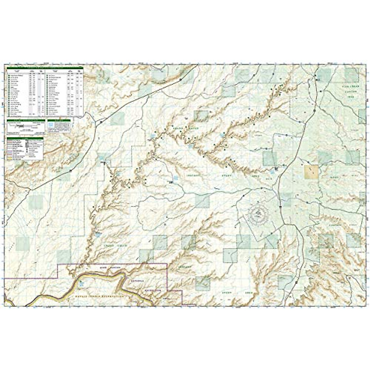 Grand Gulch, Cedar Mesa Plateau Map [BLM - Monticello Field Office] (National Geographic Trails Illustrated Map, 706)